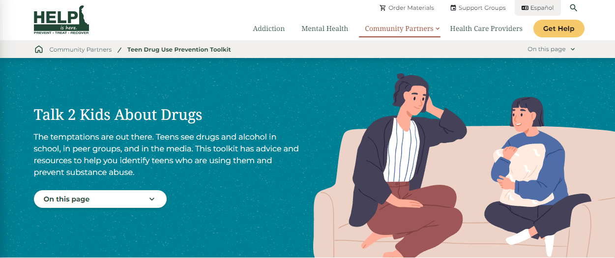 Teen Drug Use Prevention | Help is Here Delaware